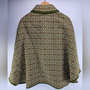Dafydd Snowdon | Jackets & Coats | Welsh Tapestry Wool Cape A Dafydd ...
